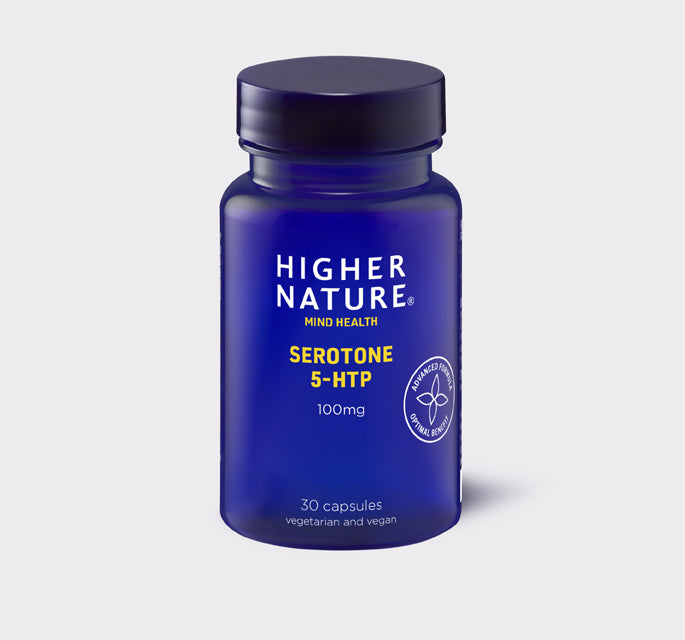 5-HTP 100mg Serotone Aid Serotonin Production - Higher Nature