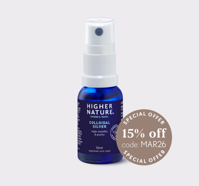 Colloidal Silver Spray - Higher Nature